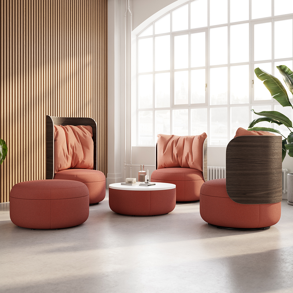 Lounge Chairs - KFI Studios Dotti Lounge Chairs