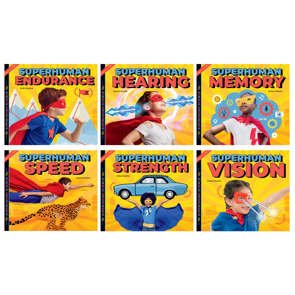 Educational Books and DVDs - Superhuman Science 6 Book Set