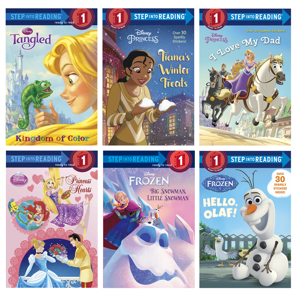 Children's Books (Grades PreK-3) - Disney Princess: Step into Reading ...