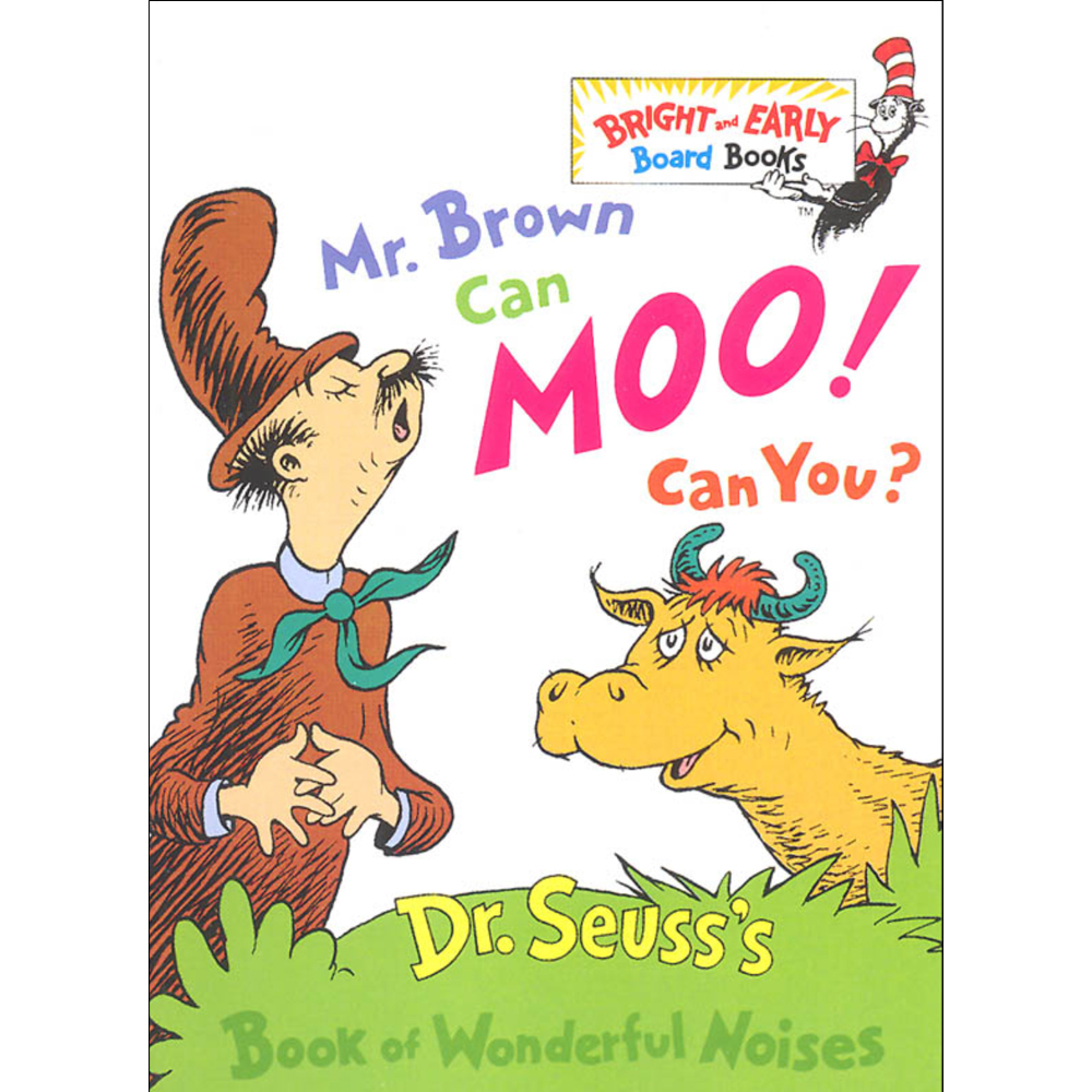 Main item Numbers - Mr. Brown Can Moo! Can You?
