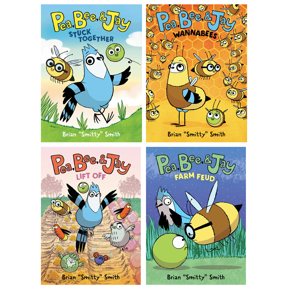 PERMA-BOUND - Pea, Bee & Jay Book 6 Book Graphic Novel Set