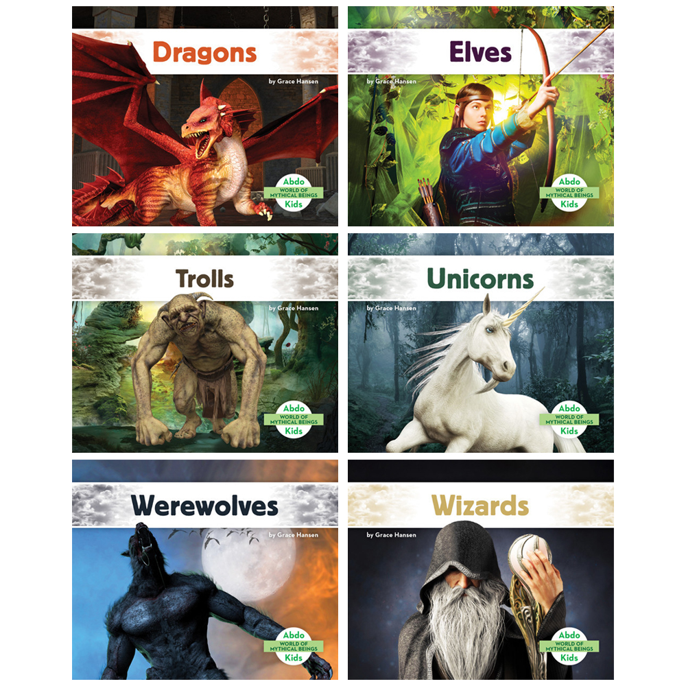 Children's Books (Grades PreK-3) - World of Mythical Beings 6 Book Set