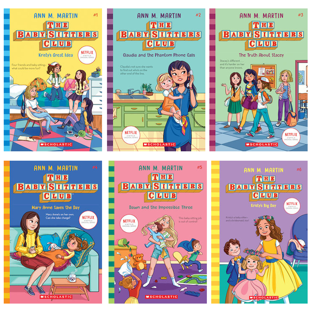 PERMA-BOUND - The Baby-Sitters Club 10 Books Set 1