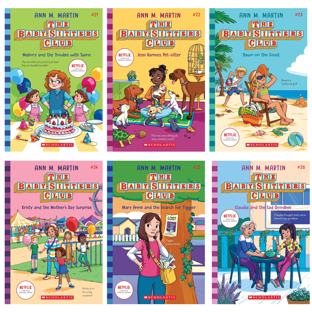 PERMA-BOUND - The Baby-Sitters Club 10 Books Set 3