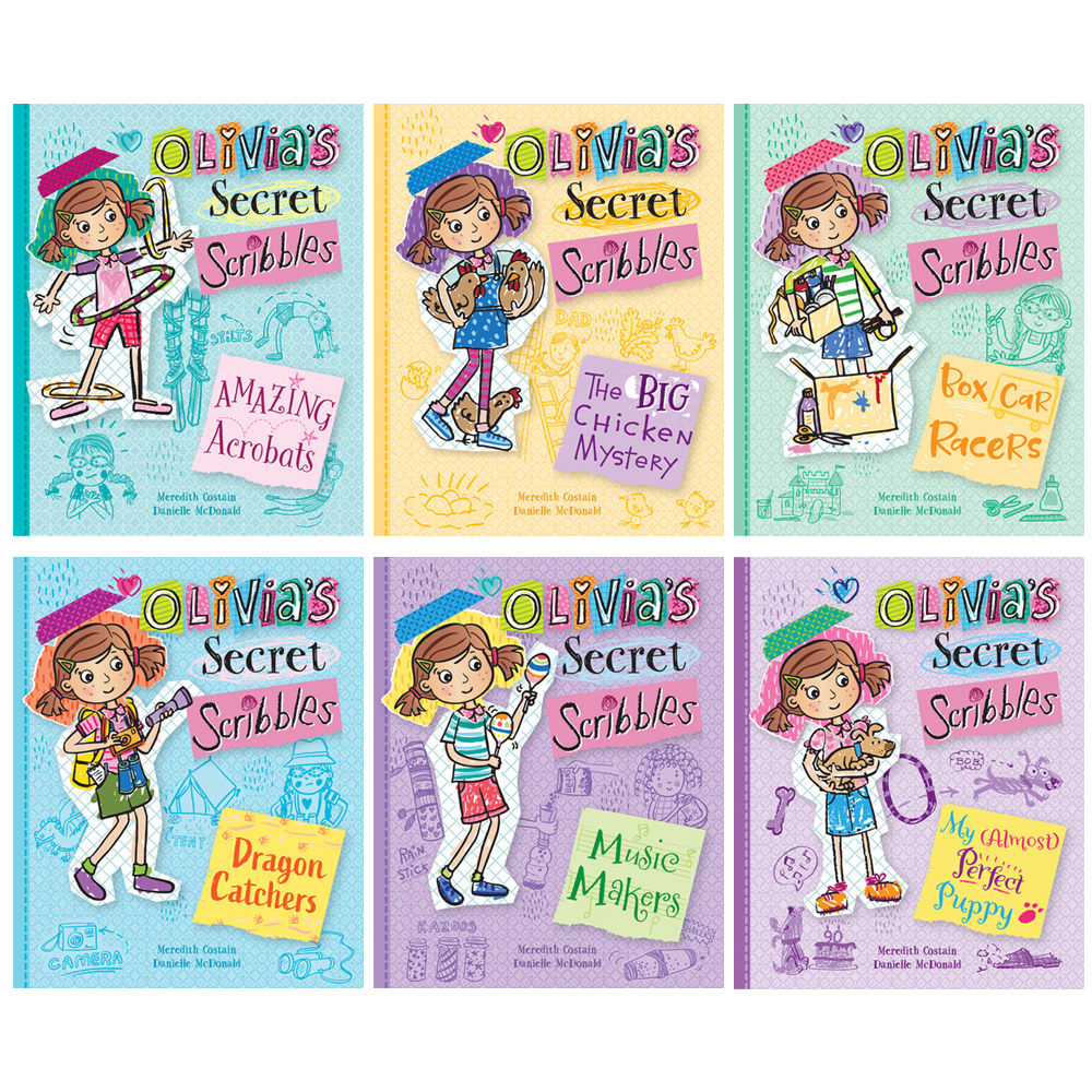 NEW PRODUCTS - Olivia's Secret Scribbles 9 Book Set