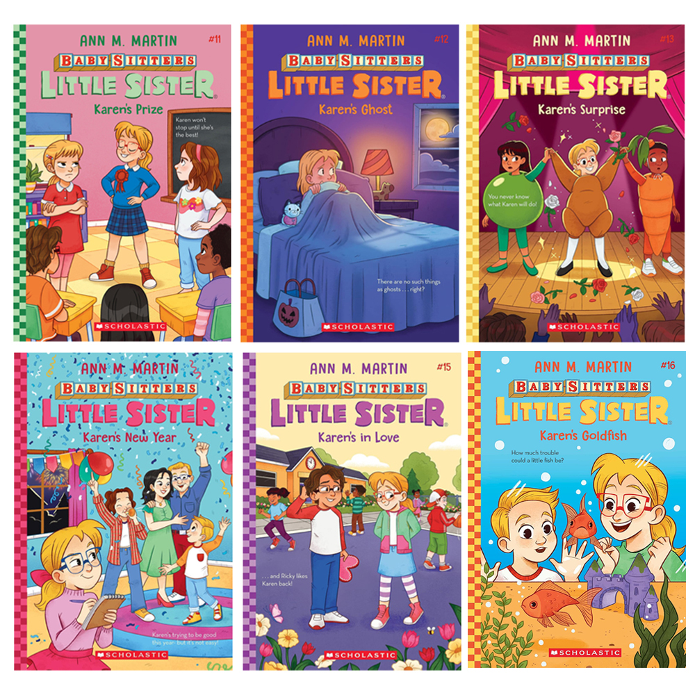 NEW PRODUCTS - The Baby-Sitters Little Sister 7 Books Set 2