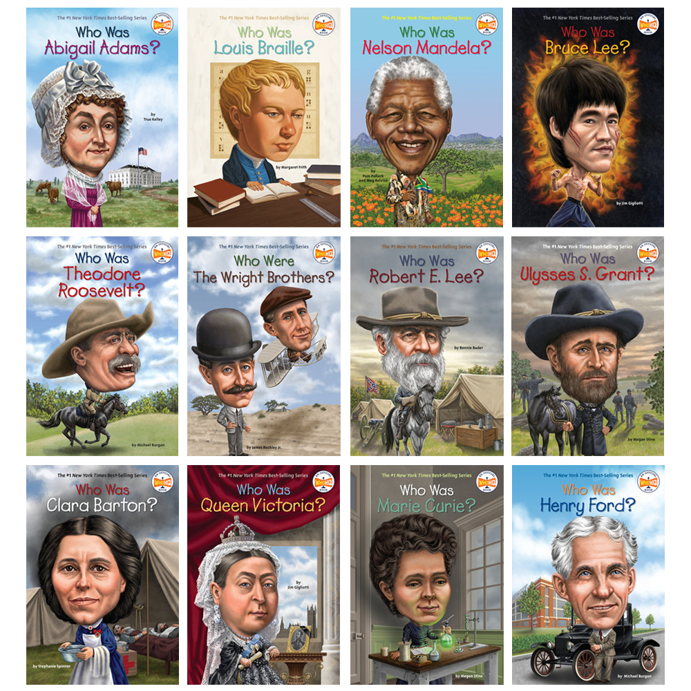 Educational Books and DVDs - Who Was…? 25 Books - Set 4