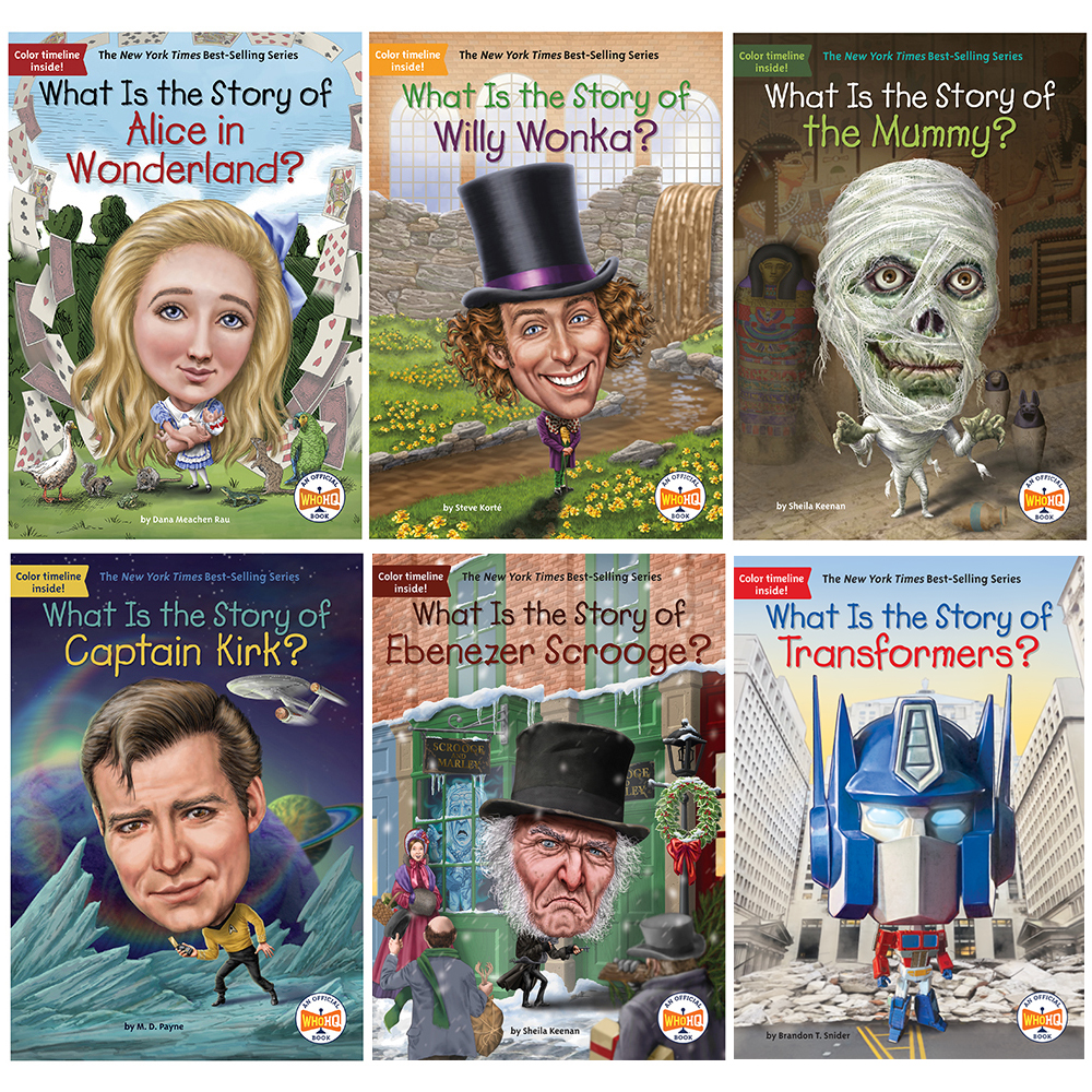 PERMA-BOUND - What Is the Story of ? 10 Books - Set 2