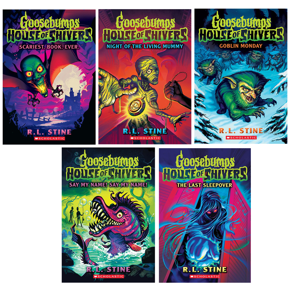 PERMA-BOUND - Goosebumps: House of Shivers 5 Book Set