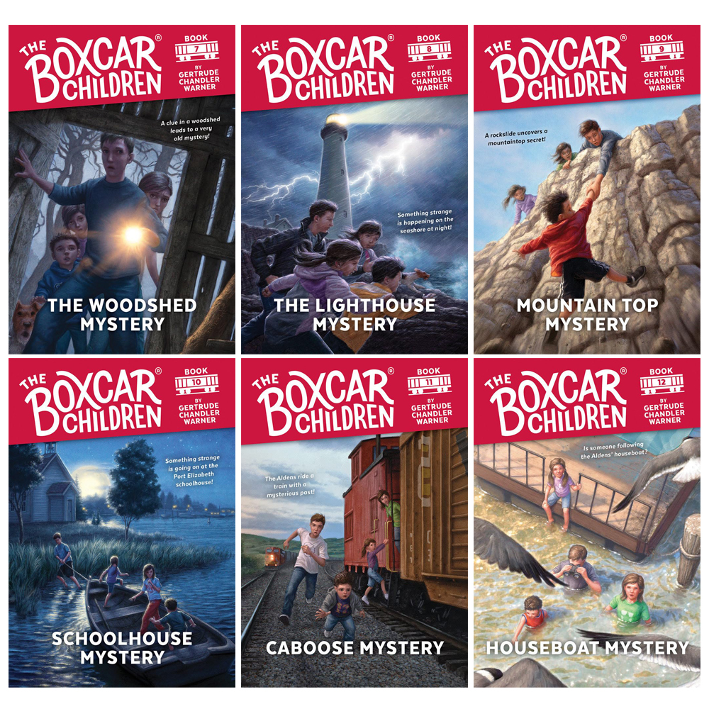 PERMA-BOUND - The Box Car Children 6 Books - Set 2