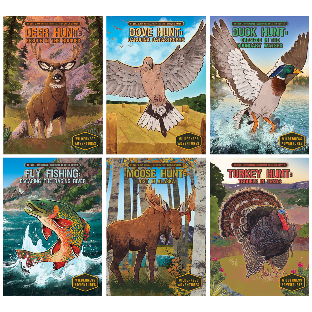 NEW PRODUCTS - Wilderness Adventures 6 Book Set