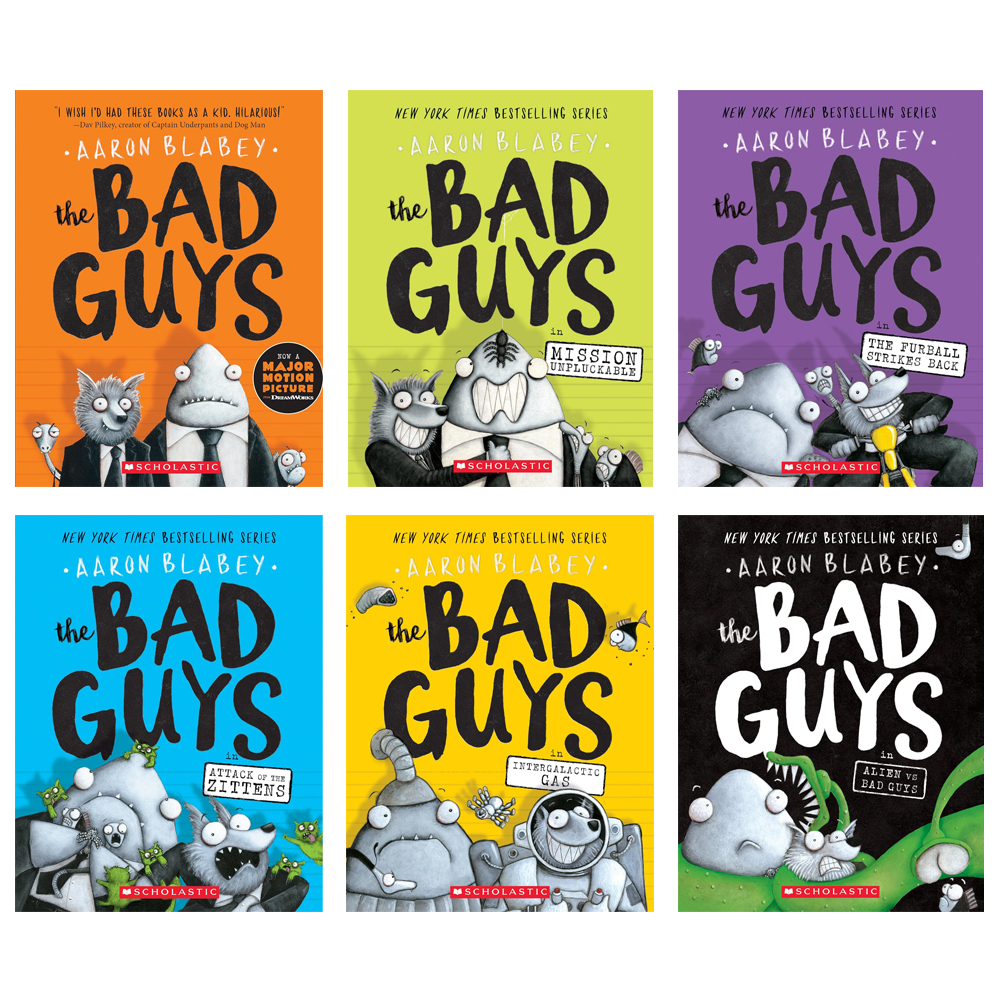 PERMA-BOUND - The Bad Guys 12 Books Set 1