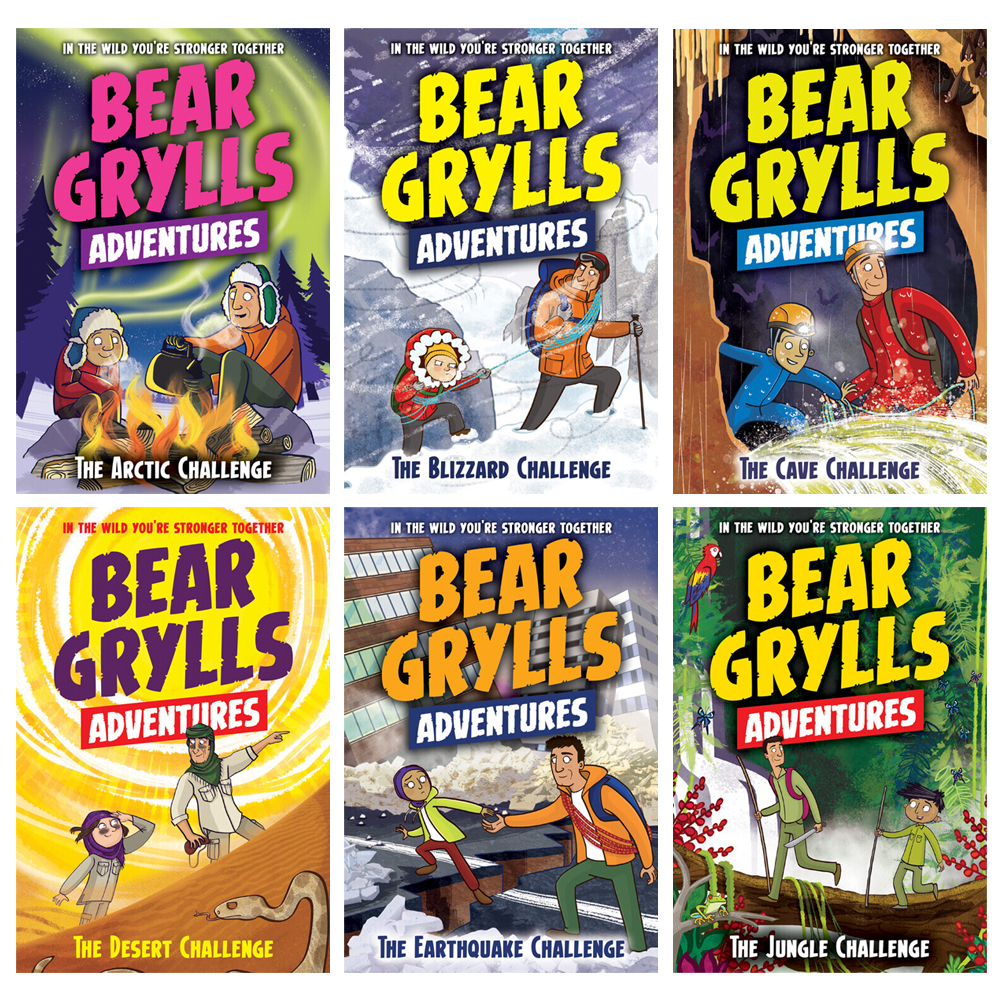 NEW PRODUCTS - Bear Grylls Adventures 12 Book Set
