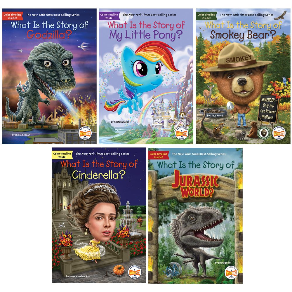 PERMA-BOUND - What Is the Story of ? 5 Books - Set 3
