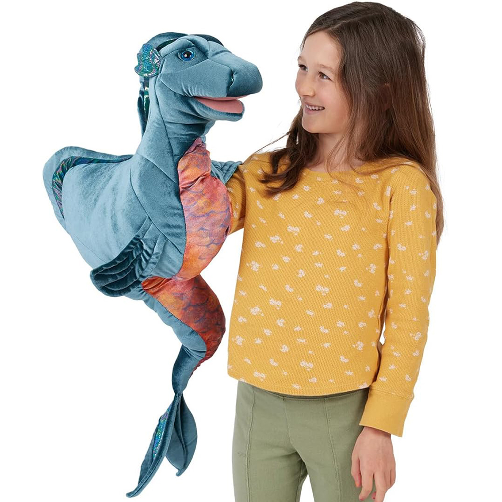Hand Puppets & Plush - Folkmanis® Nessie Hand Puppet