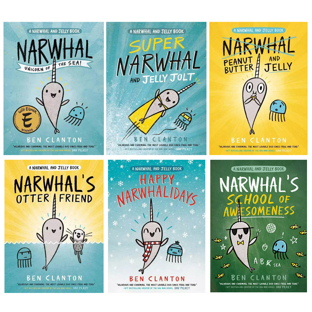 Children's Books (Grades PreK-3) - Narwhal & Jelly Graphic Novel Book ...