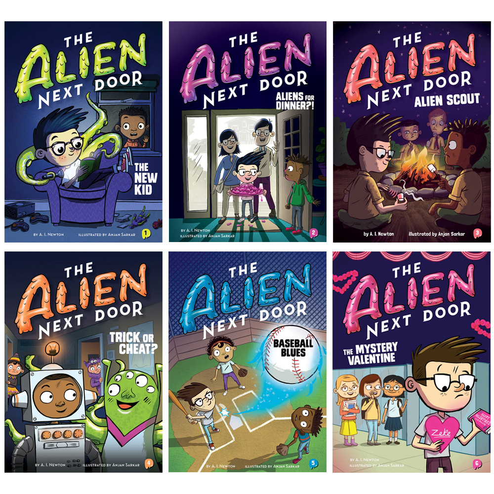 Today's Deals - The Alien Next Door Book Collection