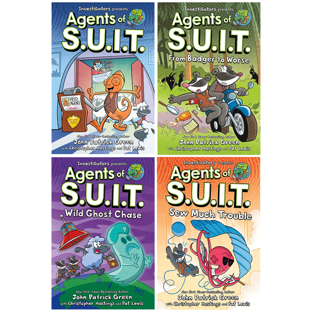 Middle Grade Books (Grades 4-8) - Agents of S.U.I.T. Graphic Novel Book ...