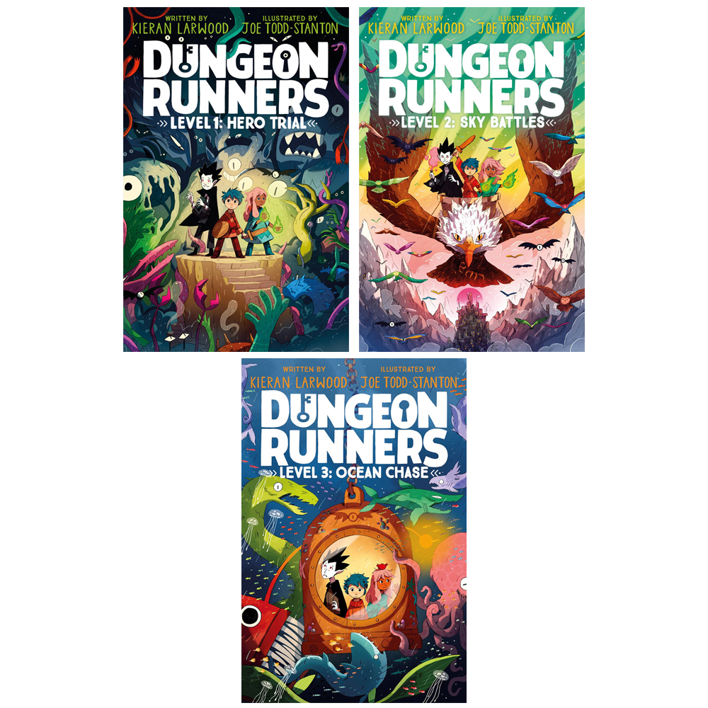 Middle Grade Books (Grades 4-8) - Dungeon Runners Book Collection