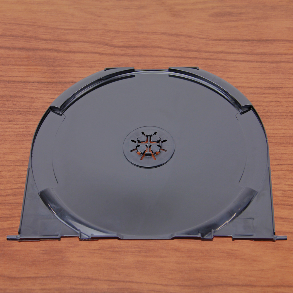 Today's Deals - Clear-Vu One-Time™ Security Case - Snap-in DVD Tray, Black