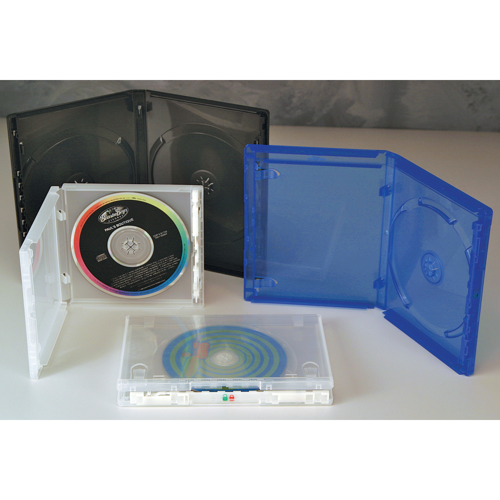 Disc Security - Clear-Vu One-Time™ Security Cases