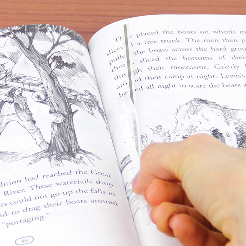 EM Security Systems - EM Book Tags - Single Sided - 1000/Box