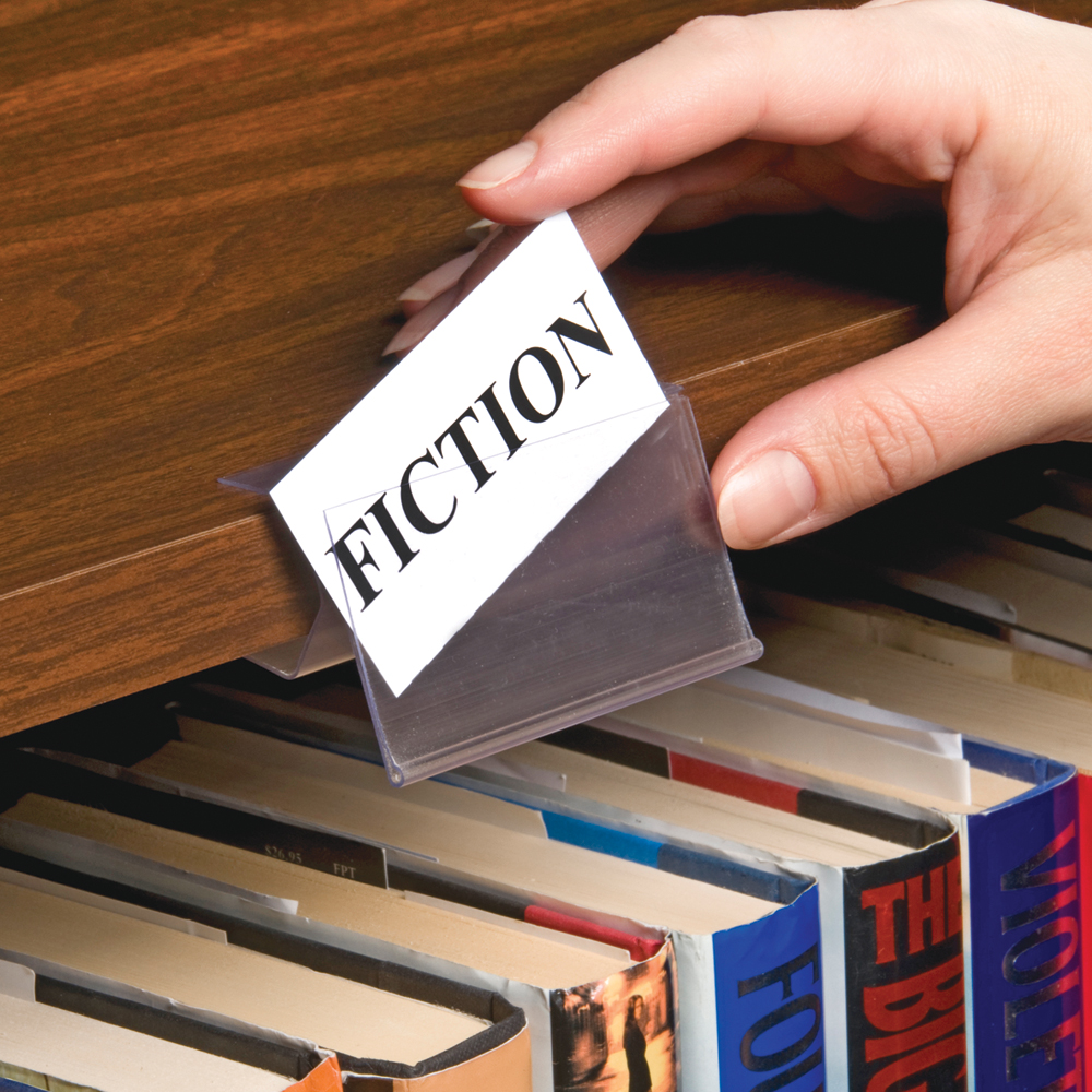 Shelf Label Holders & Inserts - Clip-Eze™ Label Holders, 25/Pkg