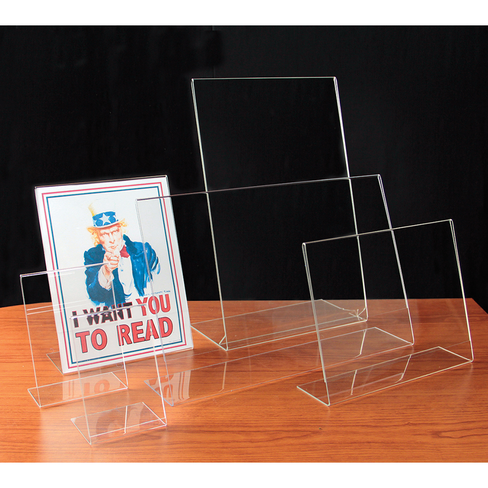 Sign Holders - Single-Sided Acrylic Frames