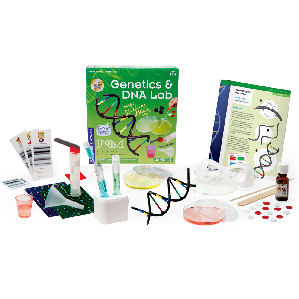Science & Biology - Biology Science Kit: Genetics & DNA Lab