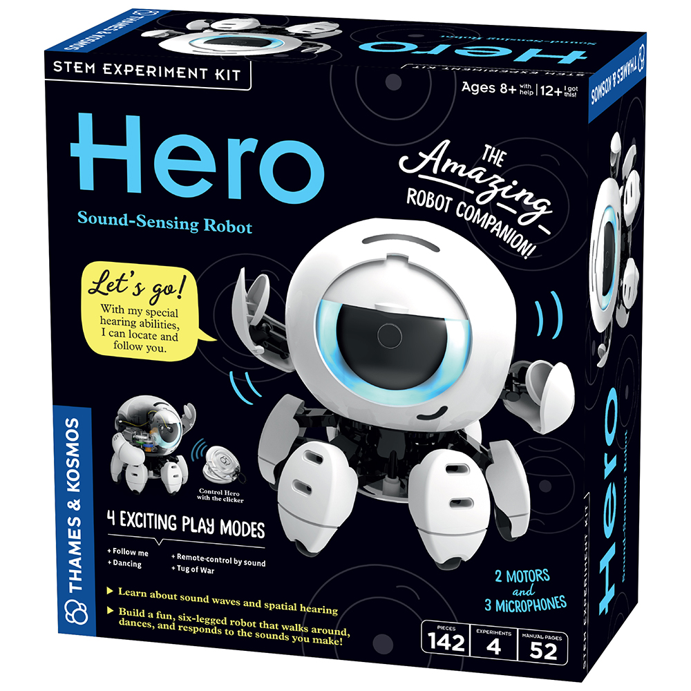 Robotics - Hero: Sound Sensing Robot