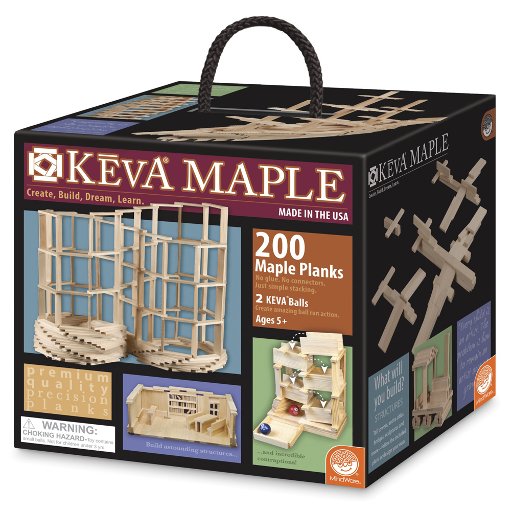 Building & Engineering - KEVA® Plank Building Set - Maple Plank Set ...