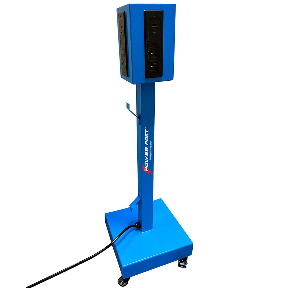 NEW PRODUCTS - HamiltonBuhl® PowerPost™ Mobile Charging Tower