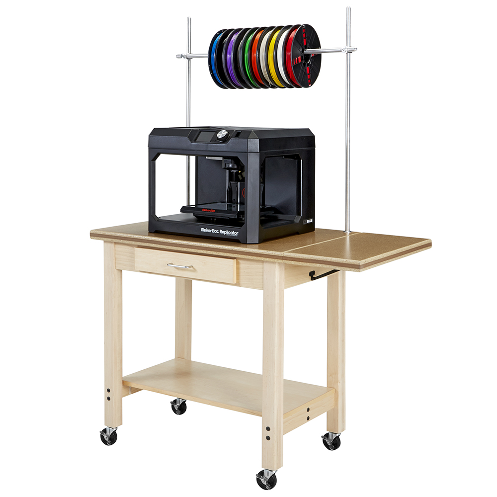 3D Printer Carts - Diversified Spaces™ 3D Multi-Purpose Printer Cart