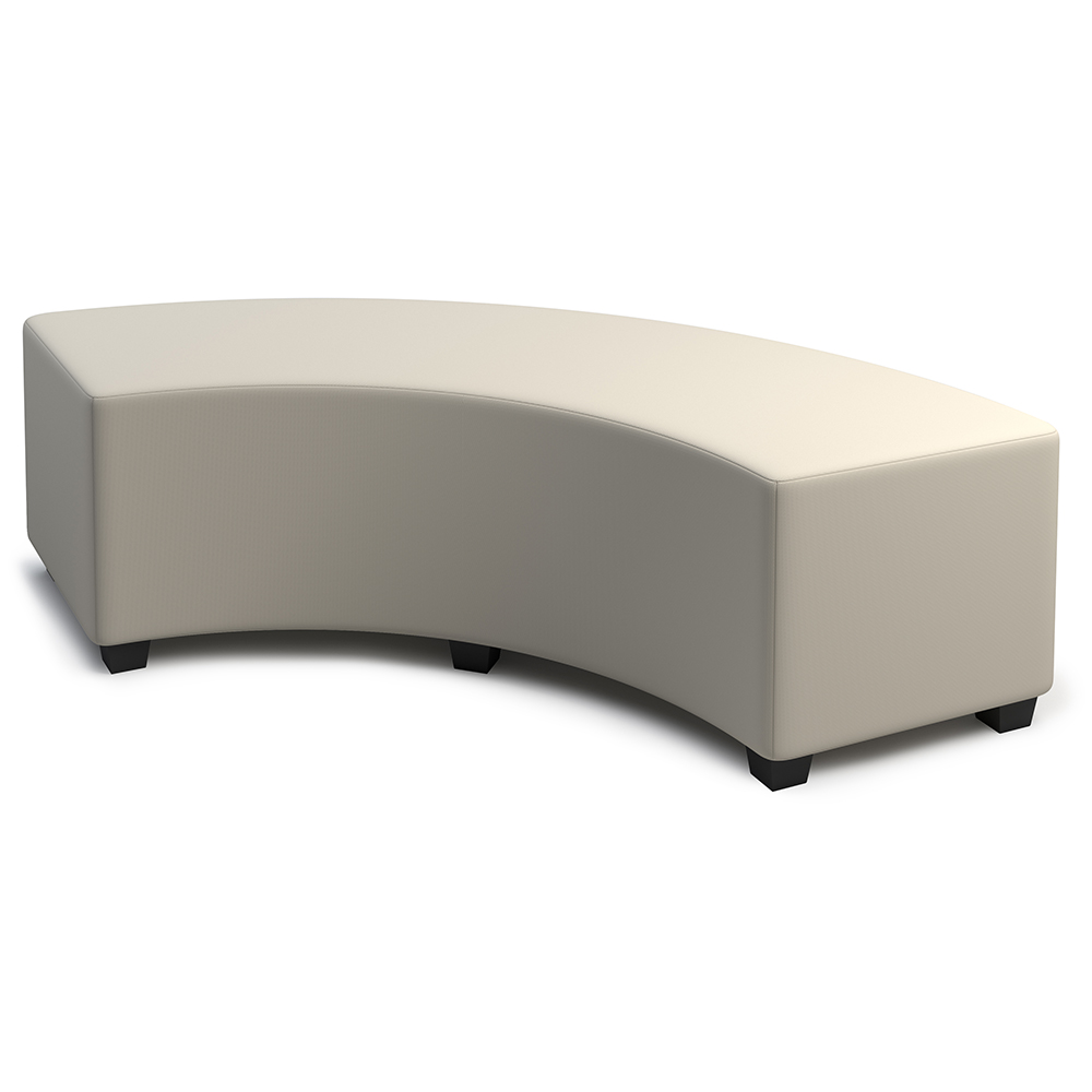 Main item Numbers - Russwood® Connect Lounge Seating - Curved Bench, Fabric