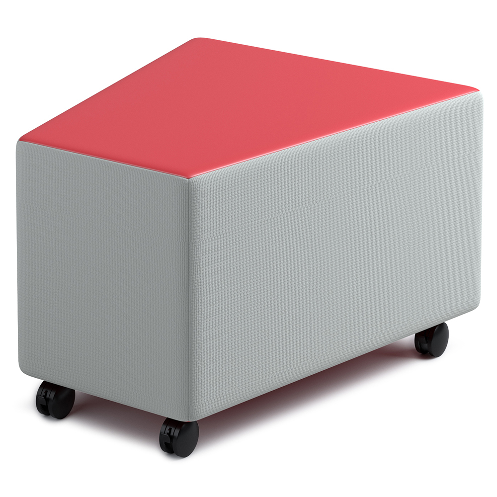 Main item Numbers - Russwood® Rollit Soft Seating - 18 in.H Wedge, Vinyl