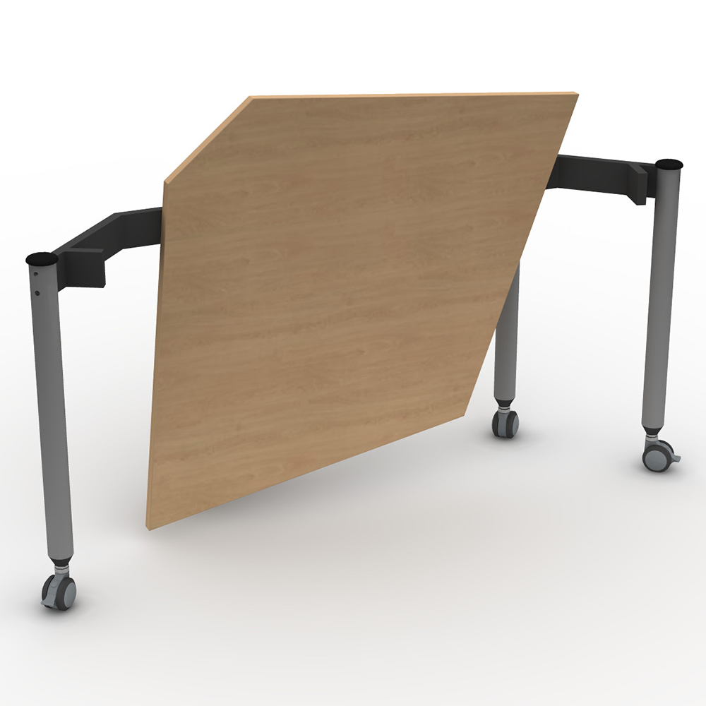 Activity Tables - Muzo Kite® 750 Series Mobile Flip/Nesting Table - Kite