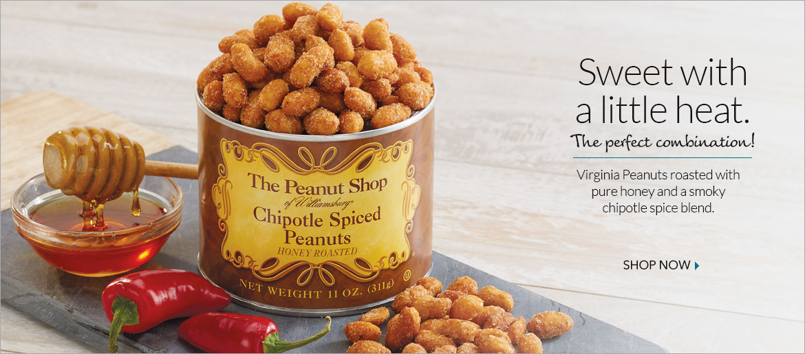 The Peanut Shop of Williamsburg | Virginia Peanuts & Other Fine Nuts