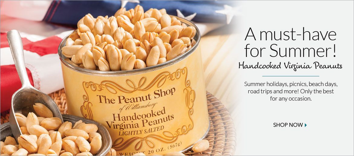 The Peanut Shop of Williamsburg | Virginia Peanuts & Other Fine Nuts
