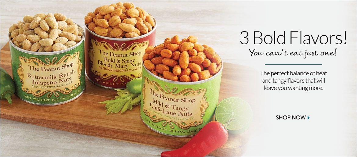 The Peanut Shop of Williamsburg | Virginia Peanuts & Other Fine Nuts