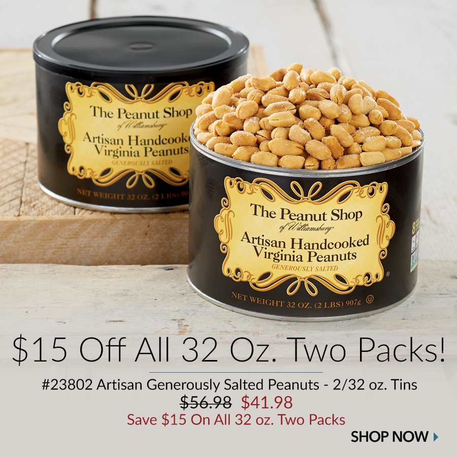 Handcooked Virginia Peanuts | The Peanut Shop