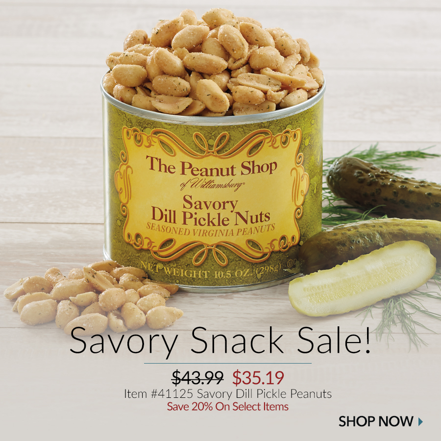 Seasoned Peanuts | The Peanut Shop of Williamsburg