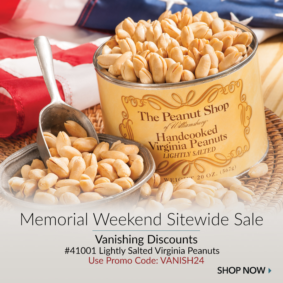 Seasoned Peanuts | The Peanut Shop of Williamsburg