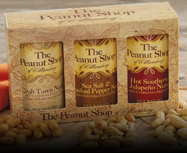 The Peanut Shop of Williamsburg | Virginia Peanuts & Other Fine Nuts