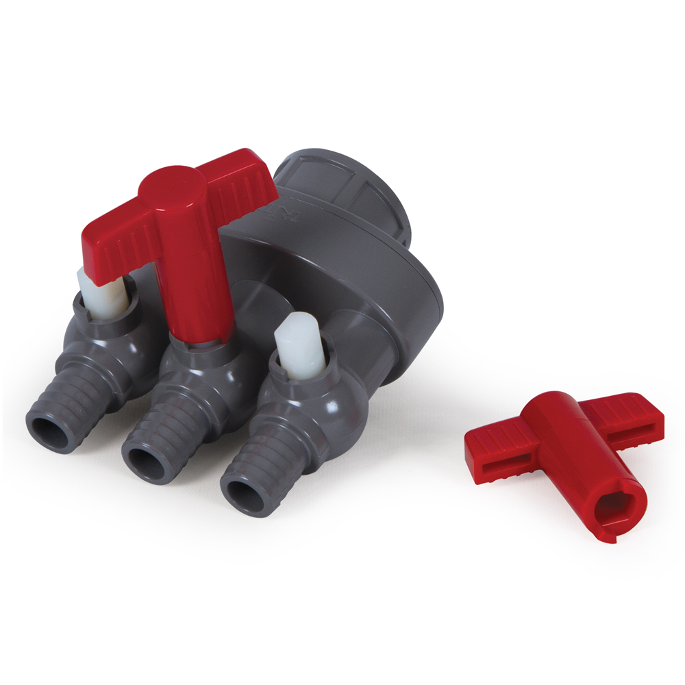 Atlantic™ Triton™ 3-Way Diverter Valve, Fittings: The Pond Guy