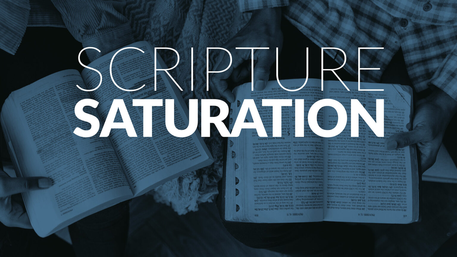 Scripture Saturation Luncheon - The Sending Project