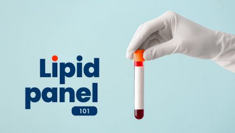 What is a lipid panel blood test?