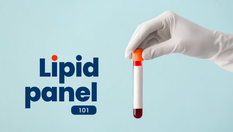 What is a lipid panel blood test?