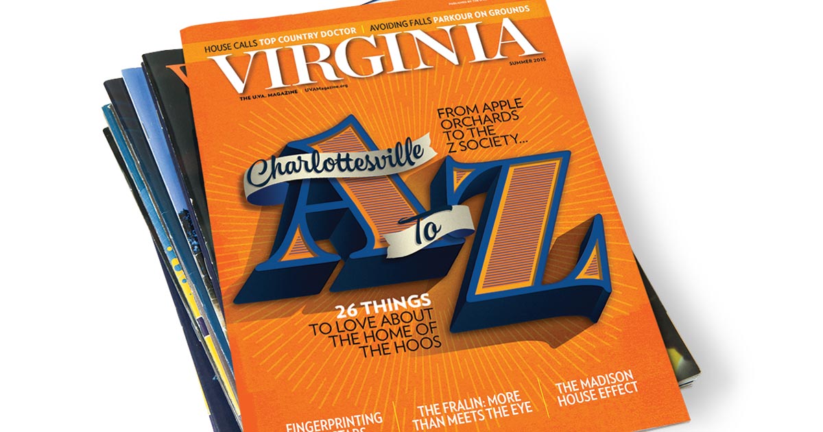 Letters to the Editor—VIRGINIA Magazine