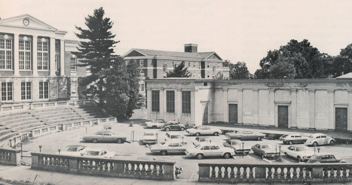 How the McIntire Amphitheatre became a parking lot—and found its way ...