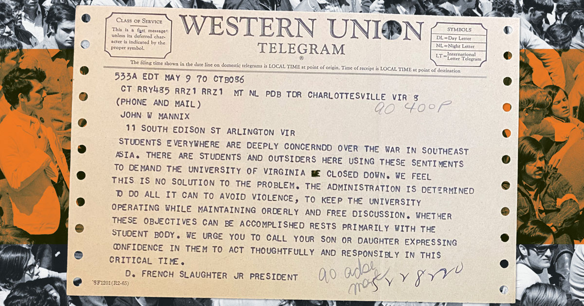 The Cost of a Telegram—VIRGINIA Magazine